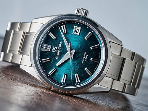 Новые часы Grand Seiko Evolution 9 SLGA025G Atera Valley с темно ...