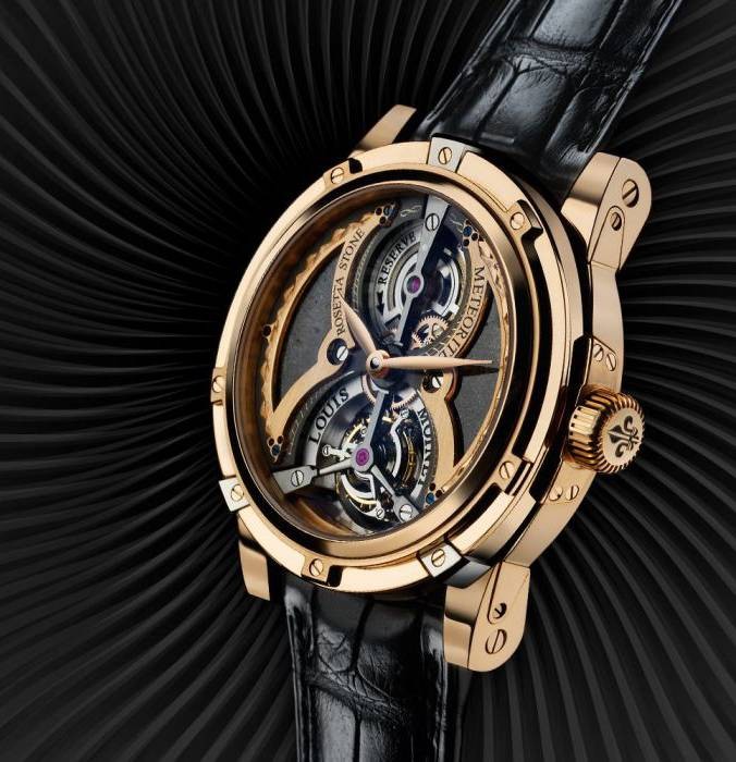 Часы Louis Moinet Meteoris Tourbillon Rosetta Stone — купить в ...