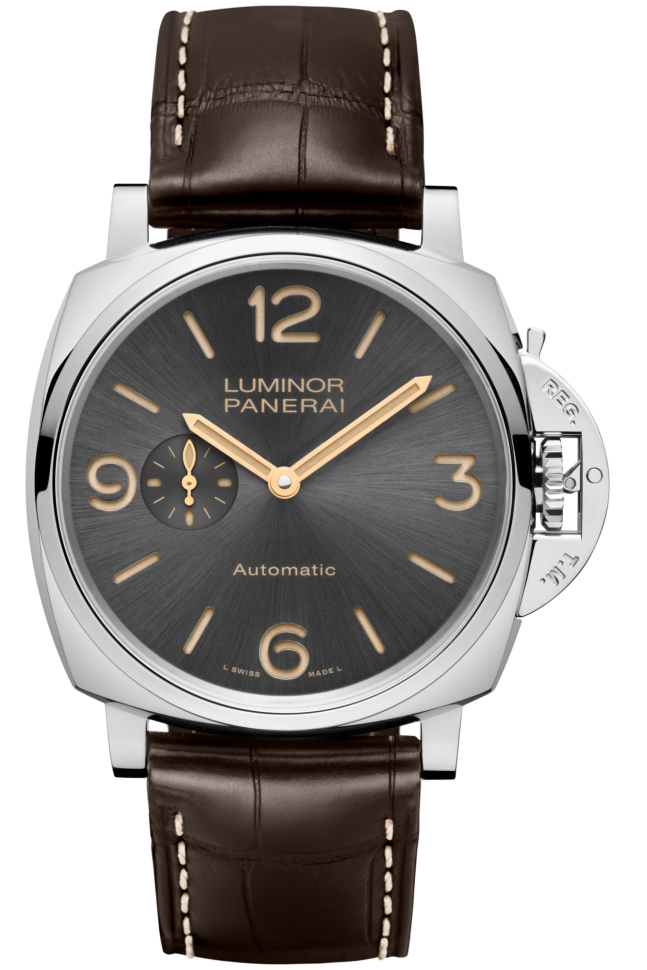Часы Officine Panerai Luminor Due 3 Days Automatic Acciaio 45 PAM00739 ...