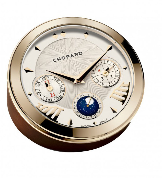 Часы Chopard L.U.C Luna d'Oro Table Clock 95020-0075 — купить в SWISSCHRONO.RU