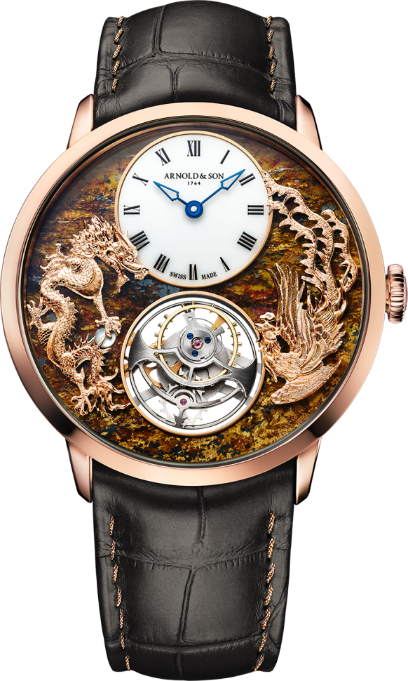 Часы Arnold & Son Ultrathin Tourbillon Dragon & Phoenix 1UTAR.Z01A ...
