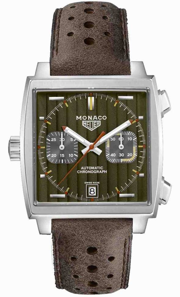 Часы TAG Heuer Monaco Calibre 11 Automatic Chronograph 39 mm CAW211V ...