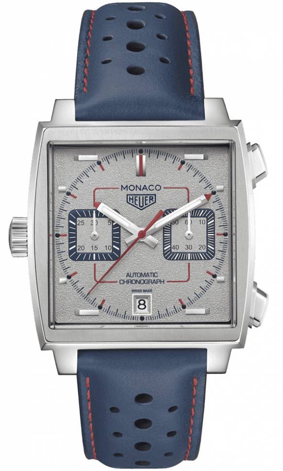 Часы TAG Heuer Monaco Calibre 11 Automatic Chronograph 39 mm CAW211X ...